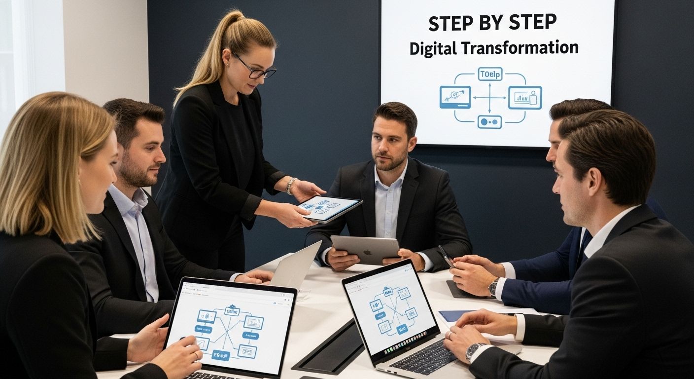 Digital Transformation Step By Step: A Practical Guide For Professional ...